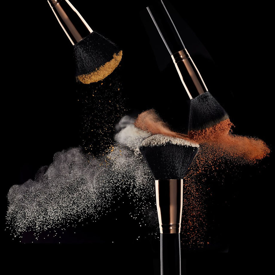 makeup powder background